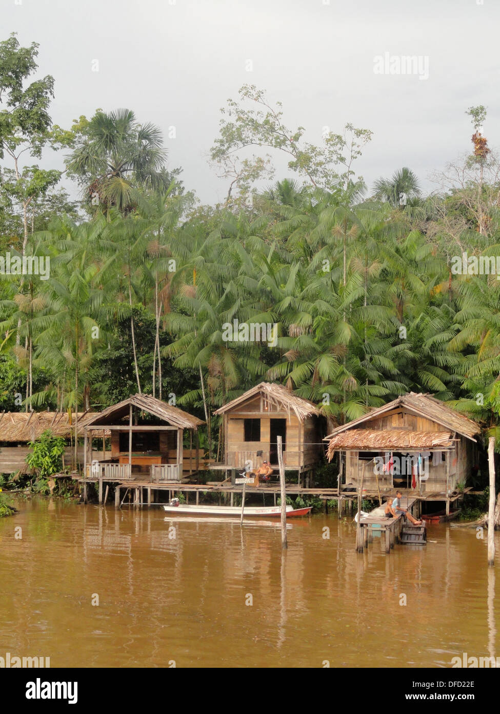 Life on the Amazon river, close to Belem, Para, Brazil Stock Photo - Alamy