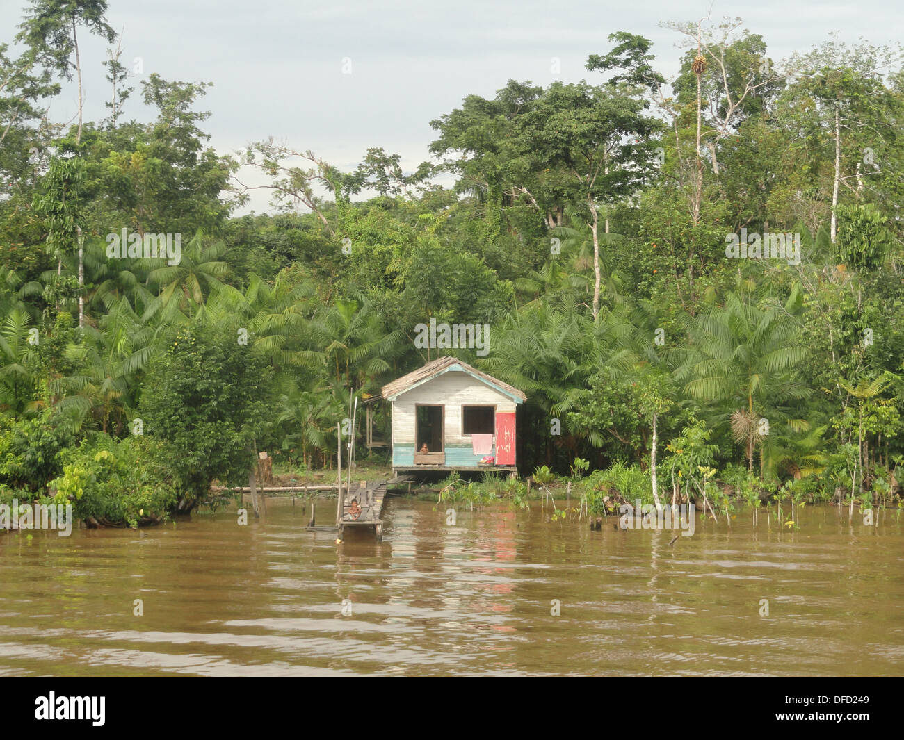 Life on the Amazon river, close to Belem, Para, Brazil Stock Photo - Alamy