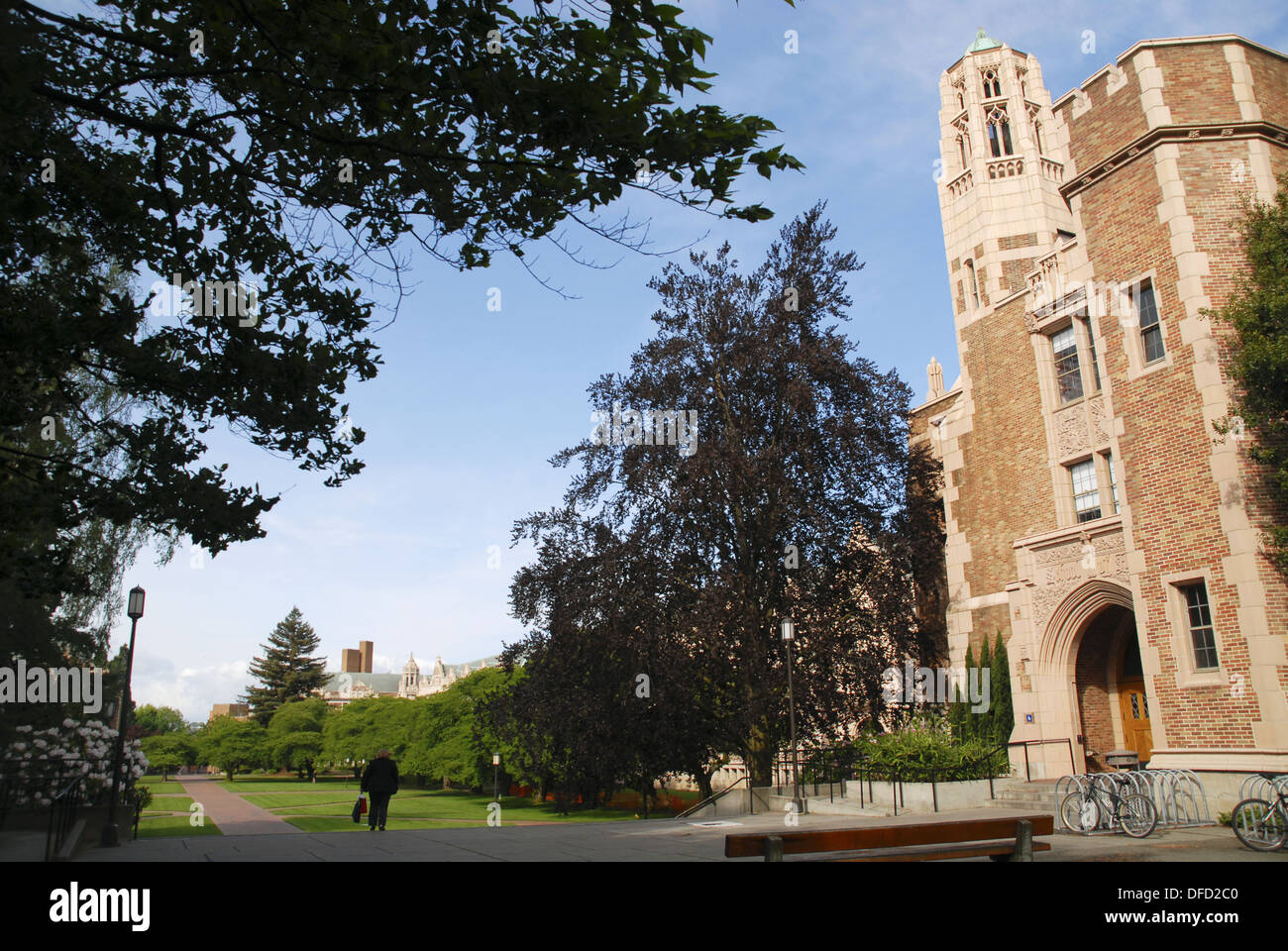 Washington State University Building Stock Photo - Alamy