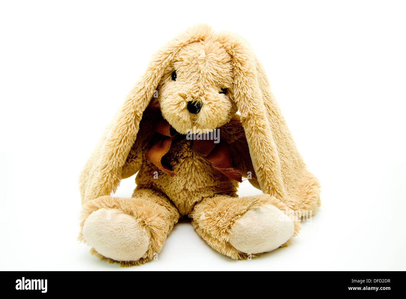 Rabbit with loop Stock Photo - Alamy