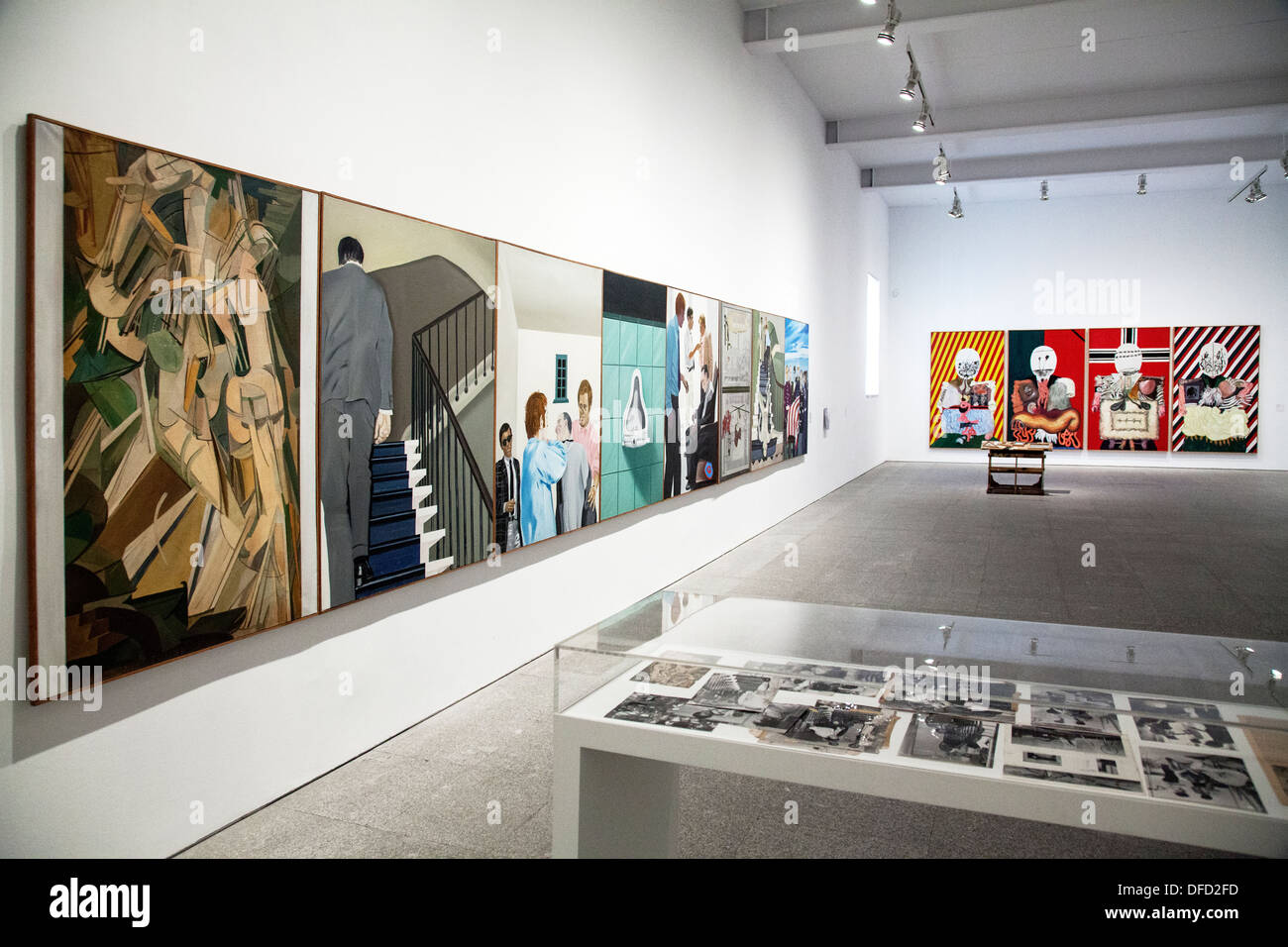 Eduardo Arroyo Los cuatro dictadores (The Four Dictators) at Reina ...