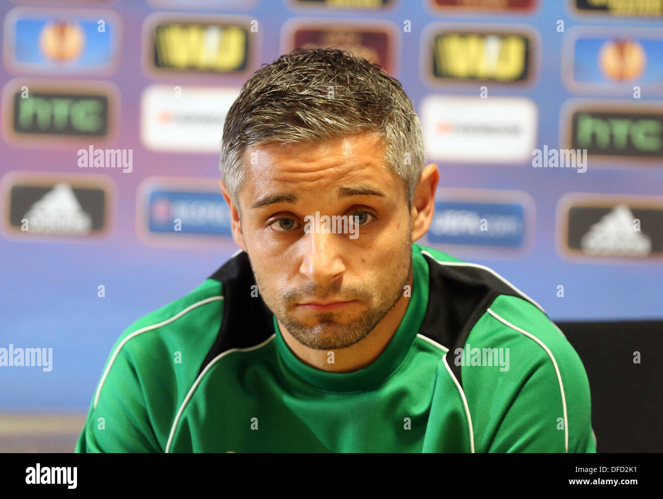 Swansea, UK. 02 October 2013. Pictured: Mario Mutsch Re: FC St Gallen ...