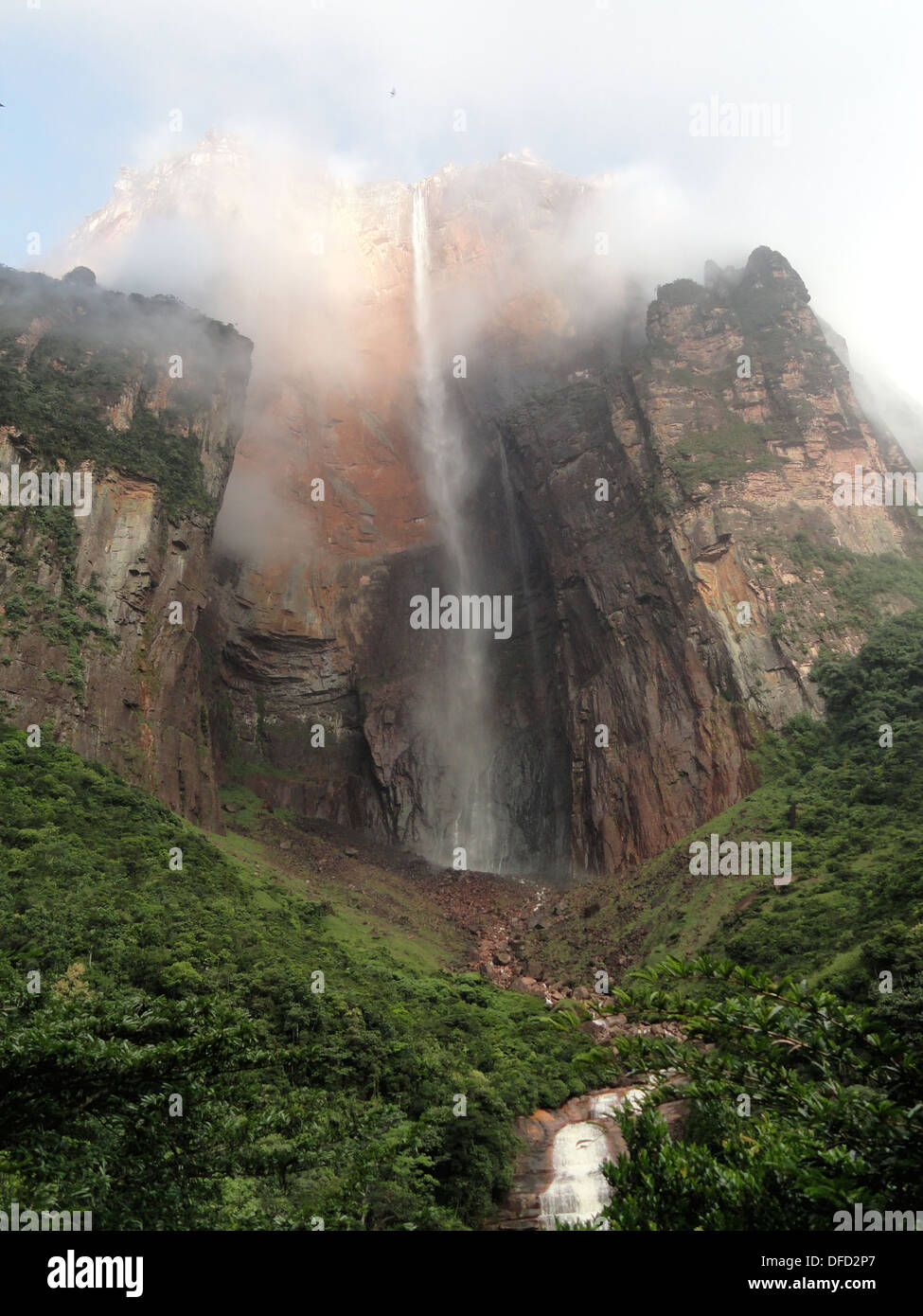 Angel Falls / Salto de Angel, Canaima National Park, Venezuela Stock ...