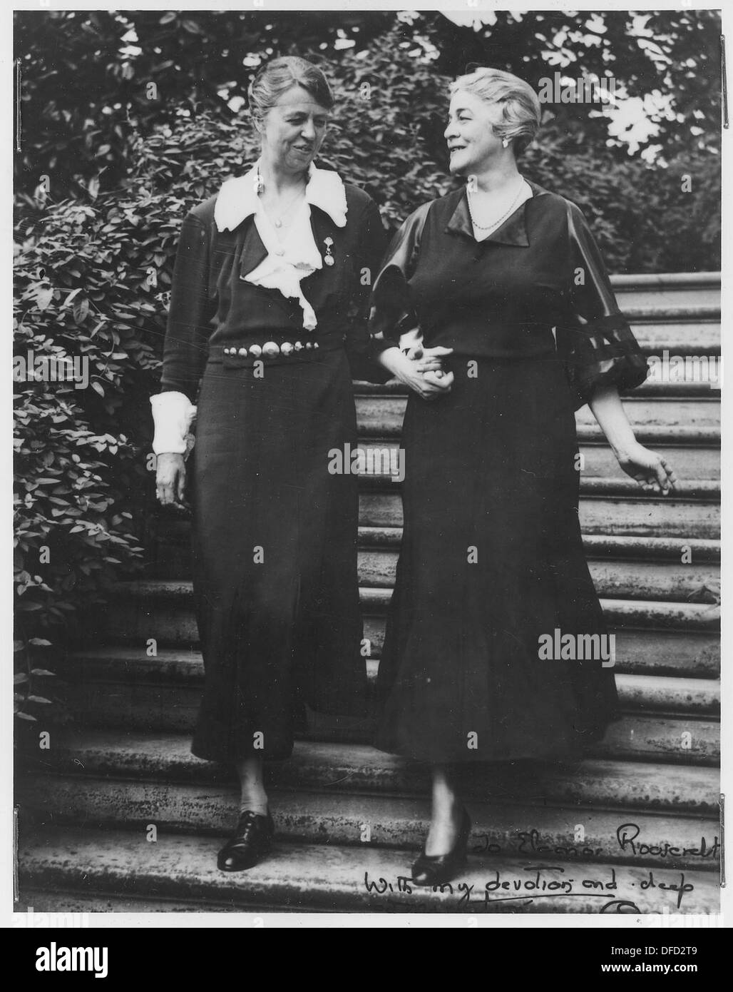 Eleanor Roosevelt and Ruth Bryan Owen, prominent figures in American ...