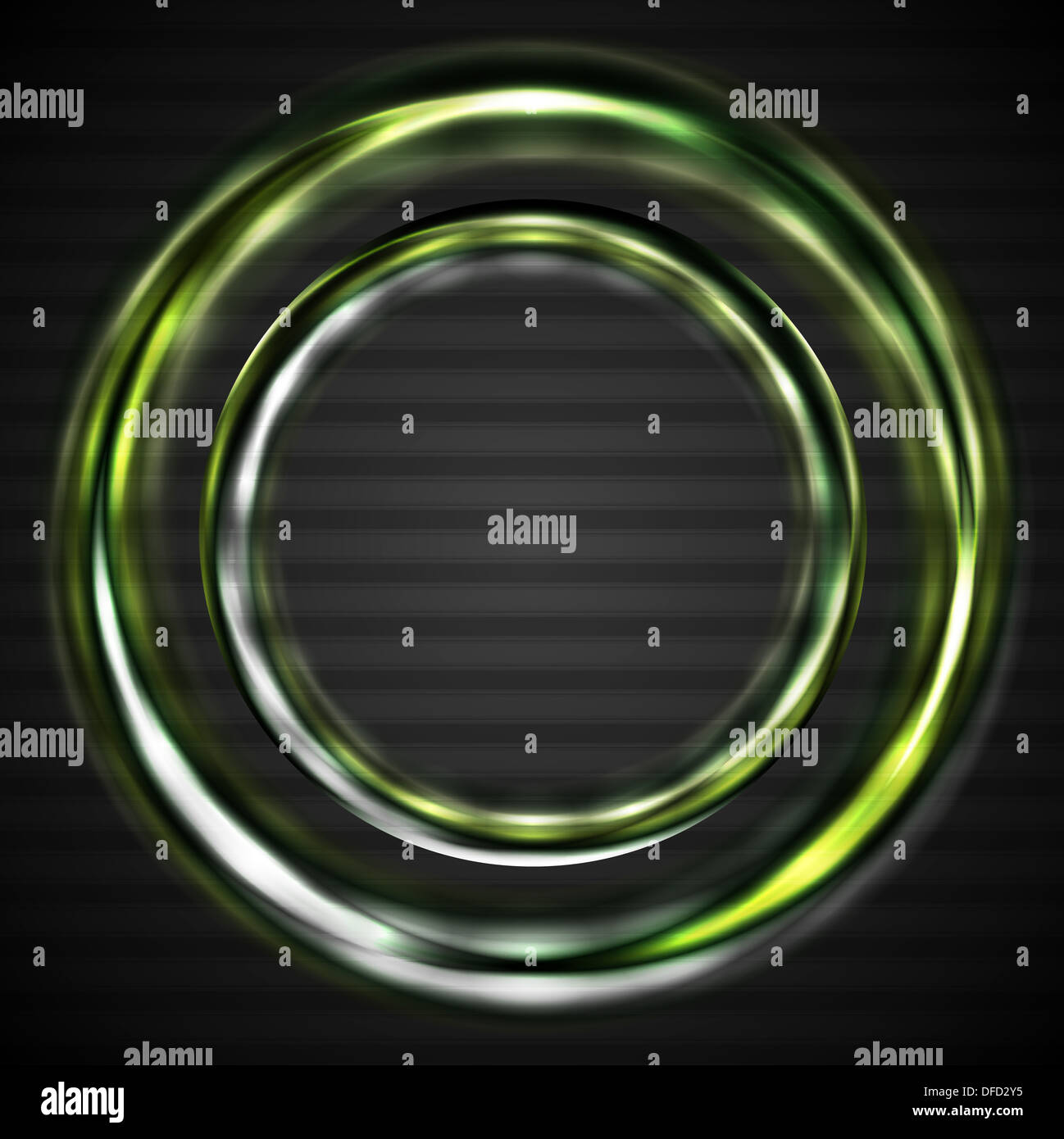 Elegant green rings. Stylish logo. Vector background eps 10 Stock Photo ...