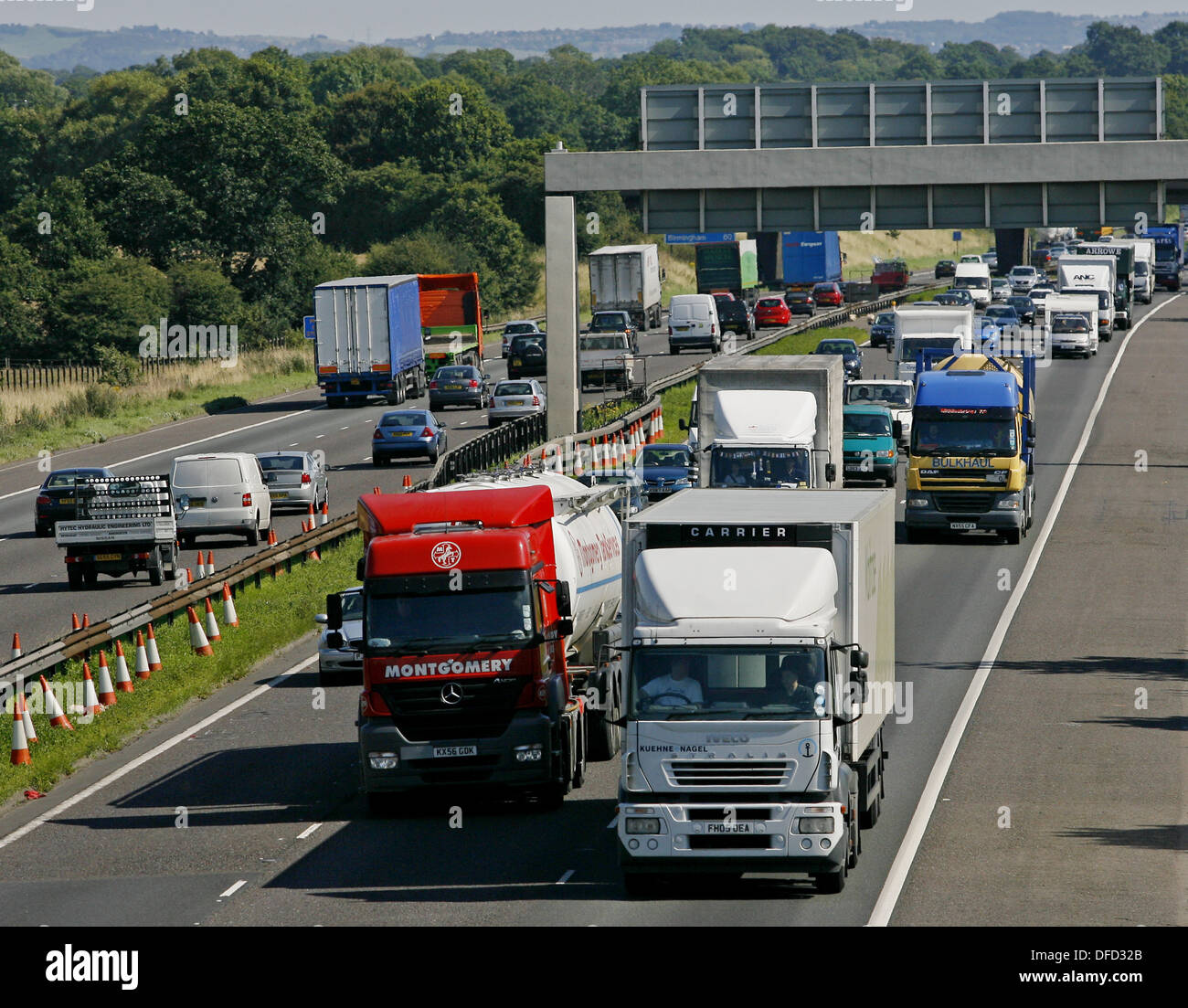 M6 motor way hi-res stock photography and images - Alamy
