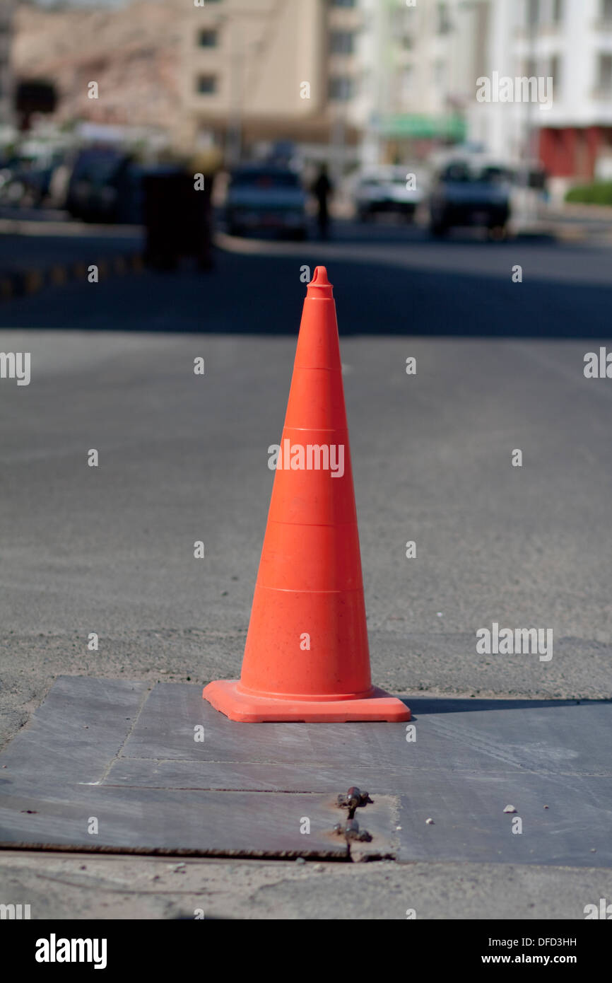 Traffic leading cone hi-res stock photography and images - Alamy