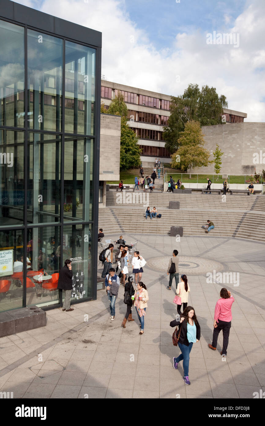 East anglia university campus students hi-res stock photography and ...