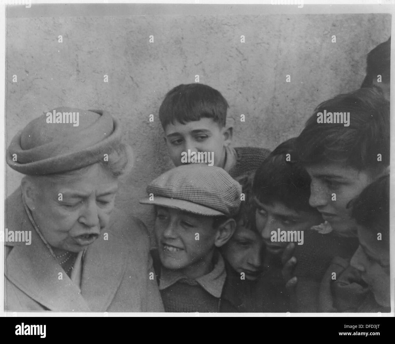 Jewish refugee post war Black and White Stock Photos & Images - Alamy