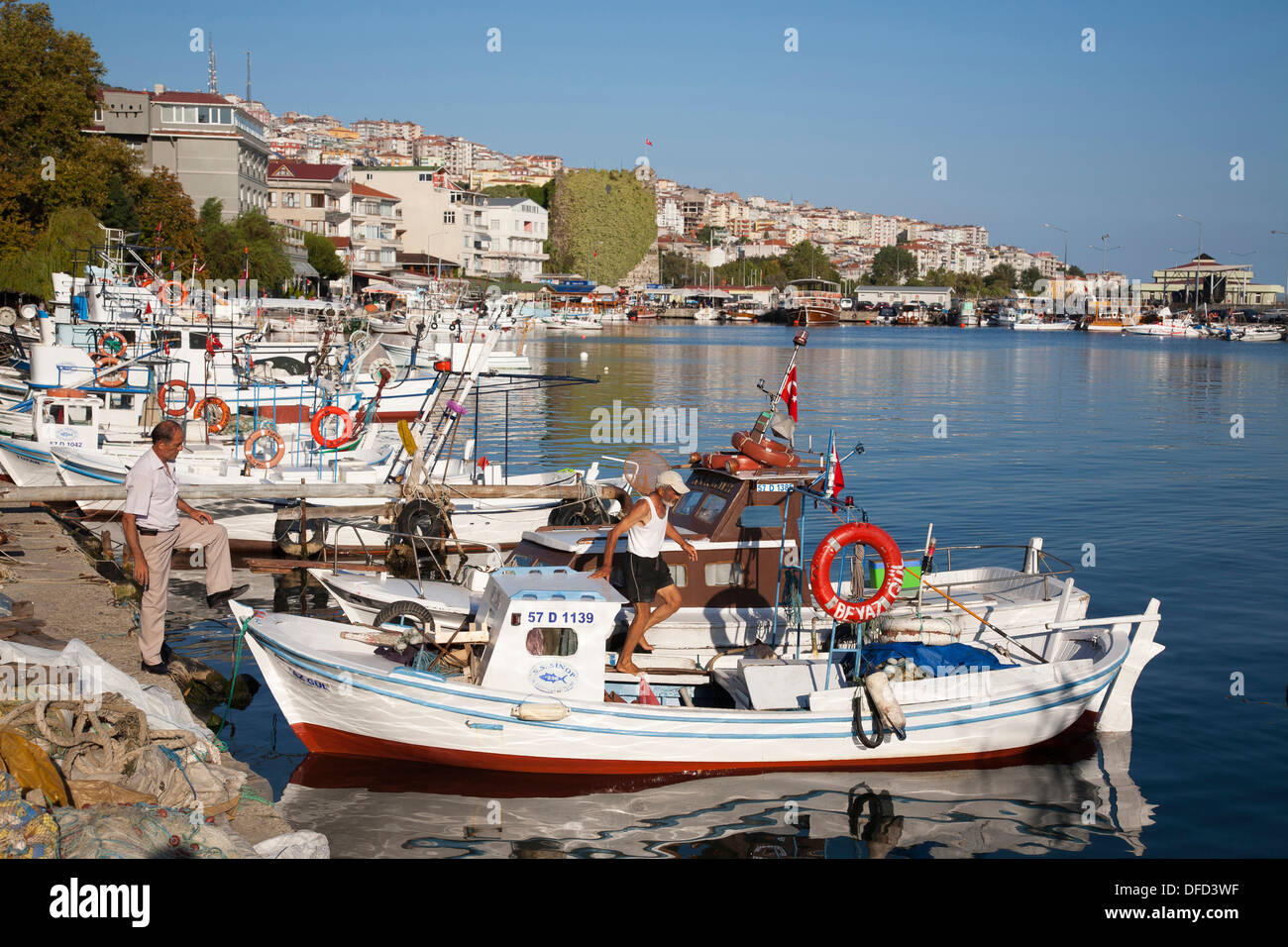 Turkey fishing port hi-res stock photography and images - Alamy