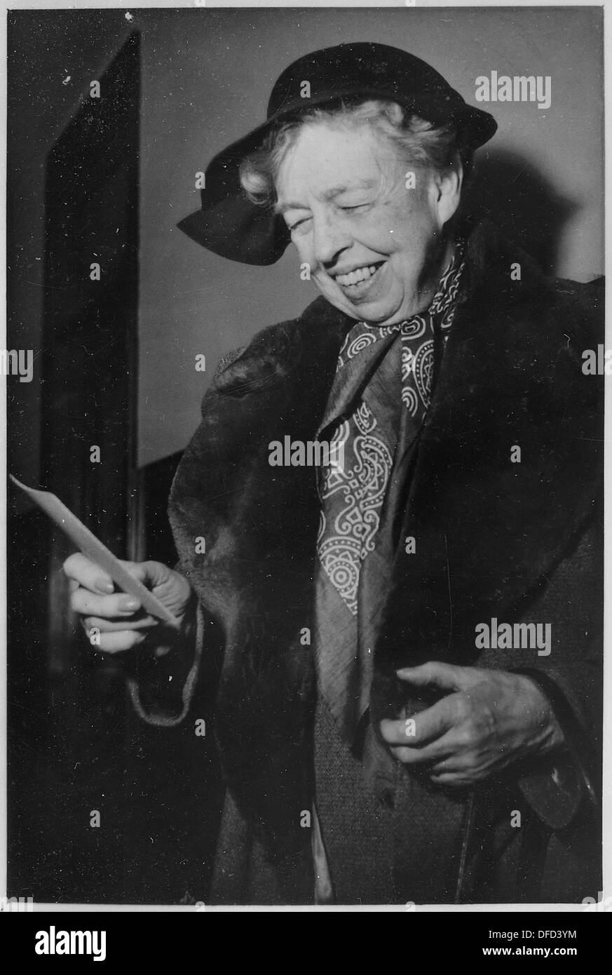 Eleanor roosevelt in new york hi-res stock photography and images - Alamy