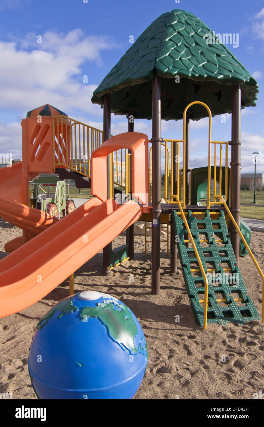 Empty playground hi-res stock photography and images - Alamy