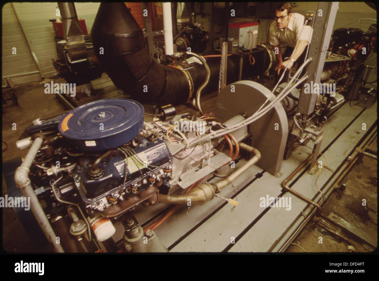 EMISSION TEST AT THE NATIONAL ENVIRONMENTAL RESEARCH CENTER OF EPA, THE ...
