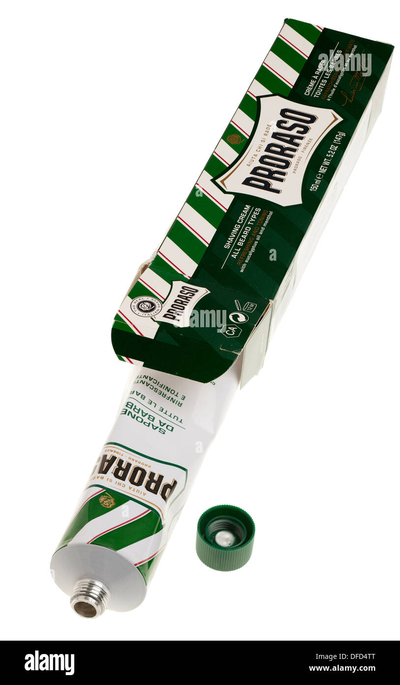 White tube cream branding Cut Out Stock Images & Pictures - Alamy