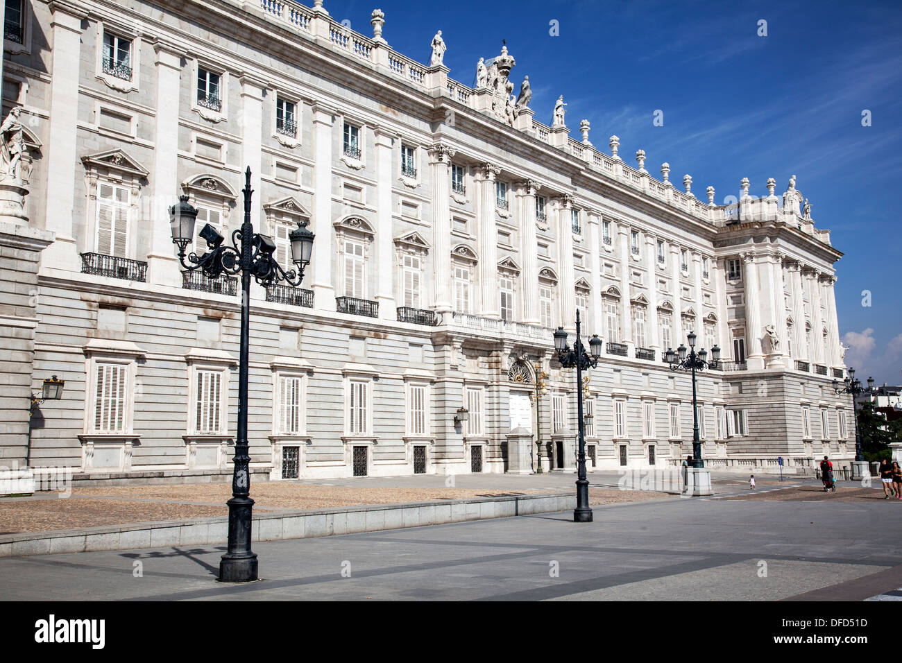 Royal Palace -Palacio Real de Madrid Stock Photo - Alamy
