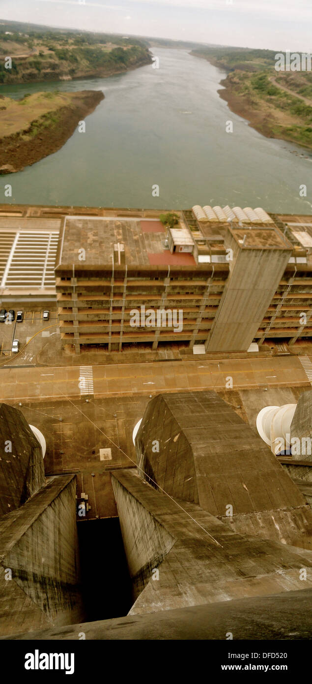 Itaipu Dam, Brazil / Paraguay Stock Photo - Alamy