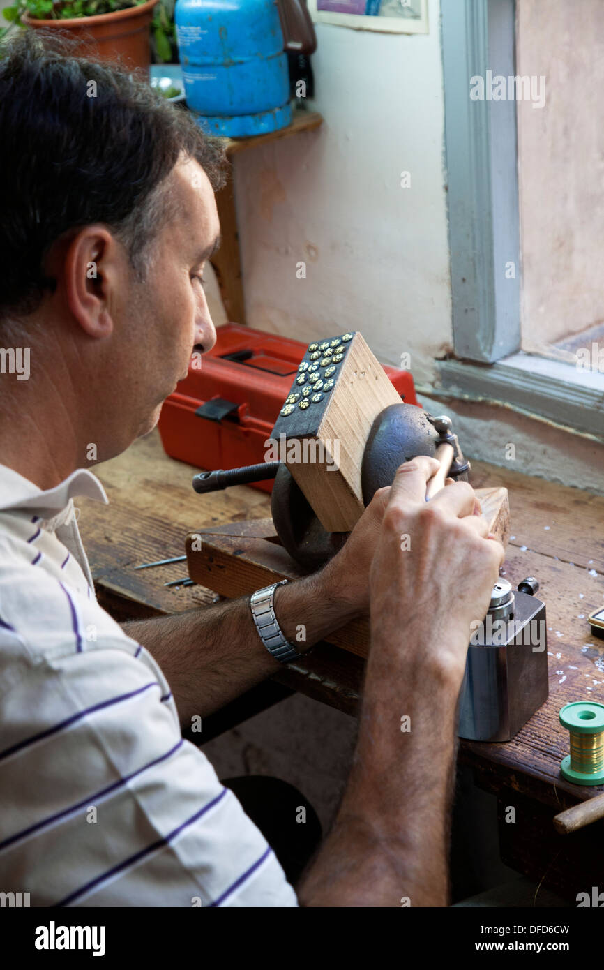 Silversmith work bench hi-res stock photography and images - Alamy