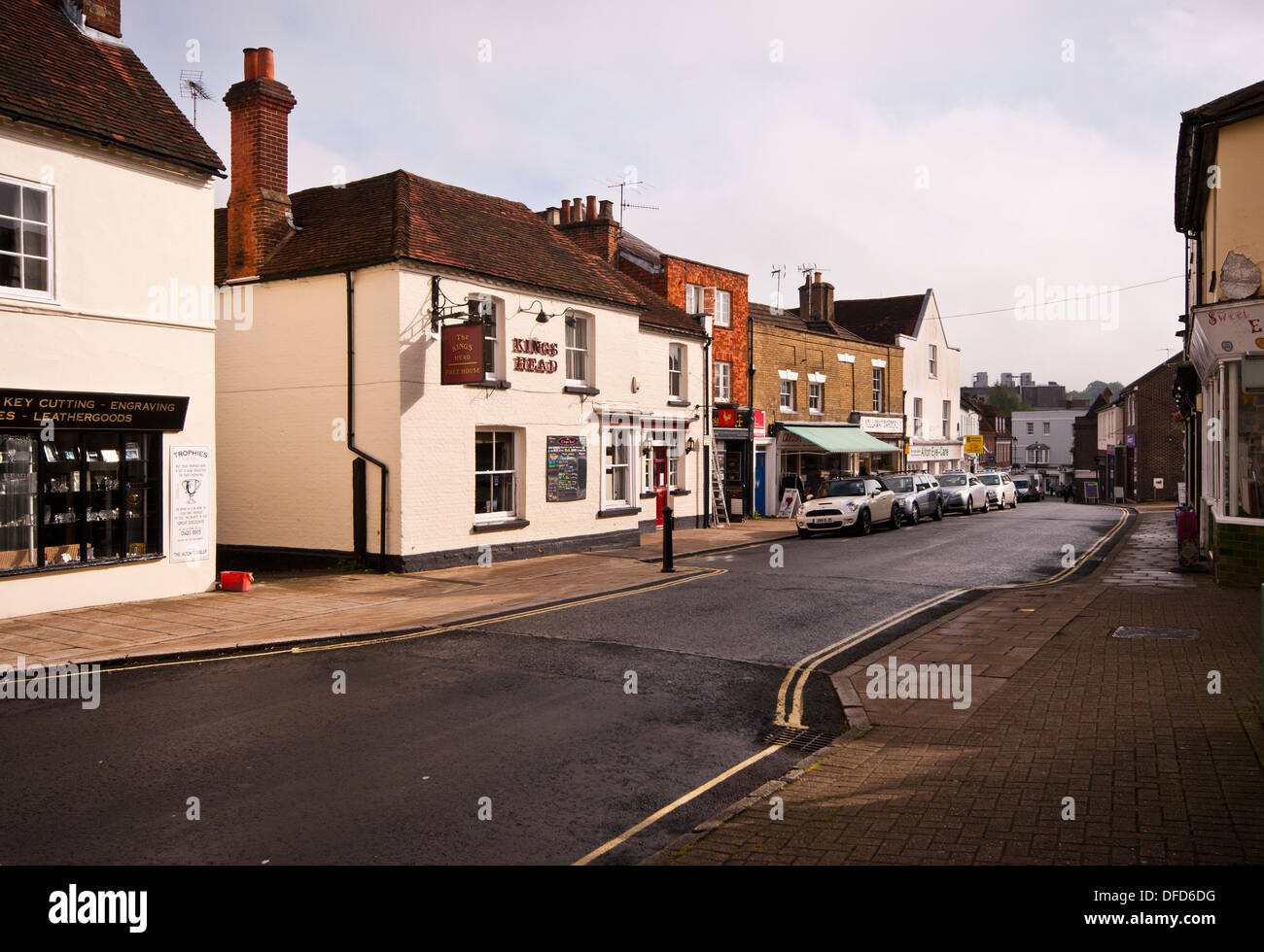 Market Street In The Market Town Of Alton Hampshire England UK Stock ...