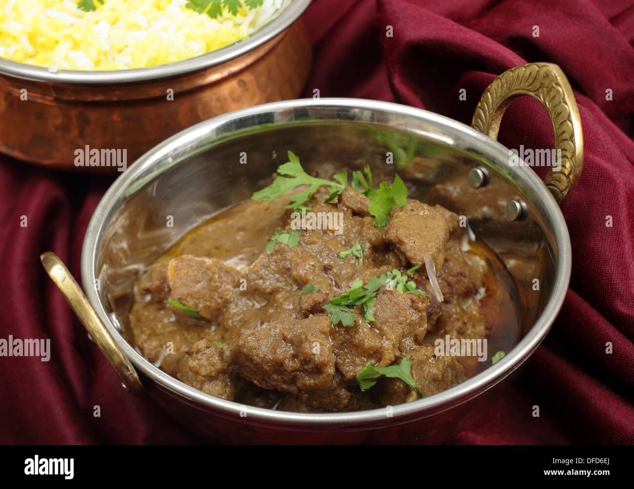 Indian balti dish hi-res stock photography and images - Alamy