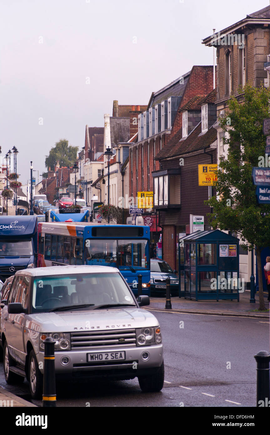 Alton High Street Hampshire England UK Stock Photo - Alamy