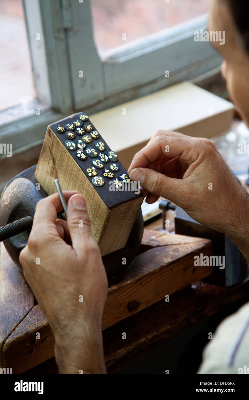 Silversmith work bench hi-res stock photography and images - Alamy