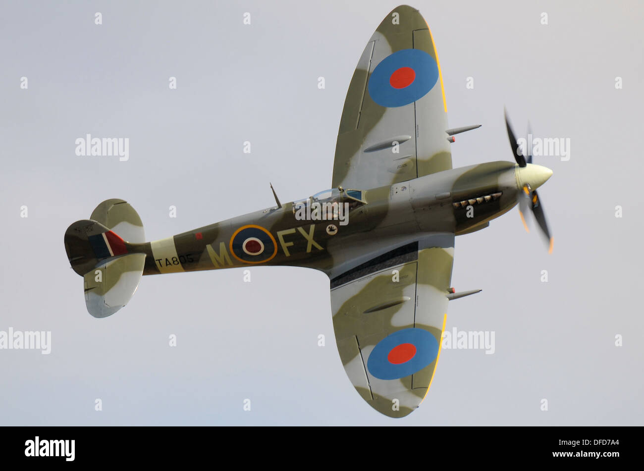 Spirit of Kent Spitfire IXe TA805, otherwise known as the Kent Spitfire ...