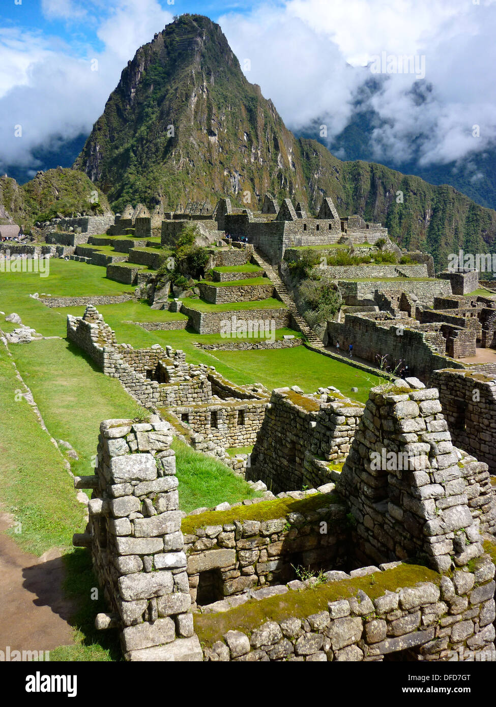 Sun gate of machu picchu hi-res stock photography and images - Alamy
