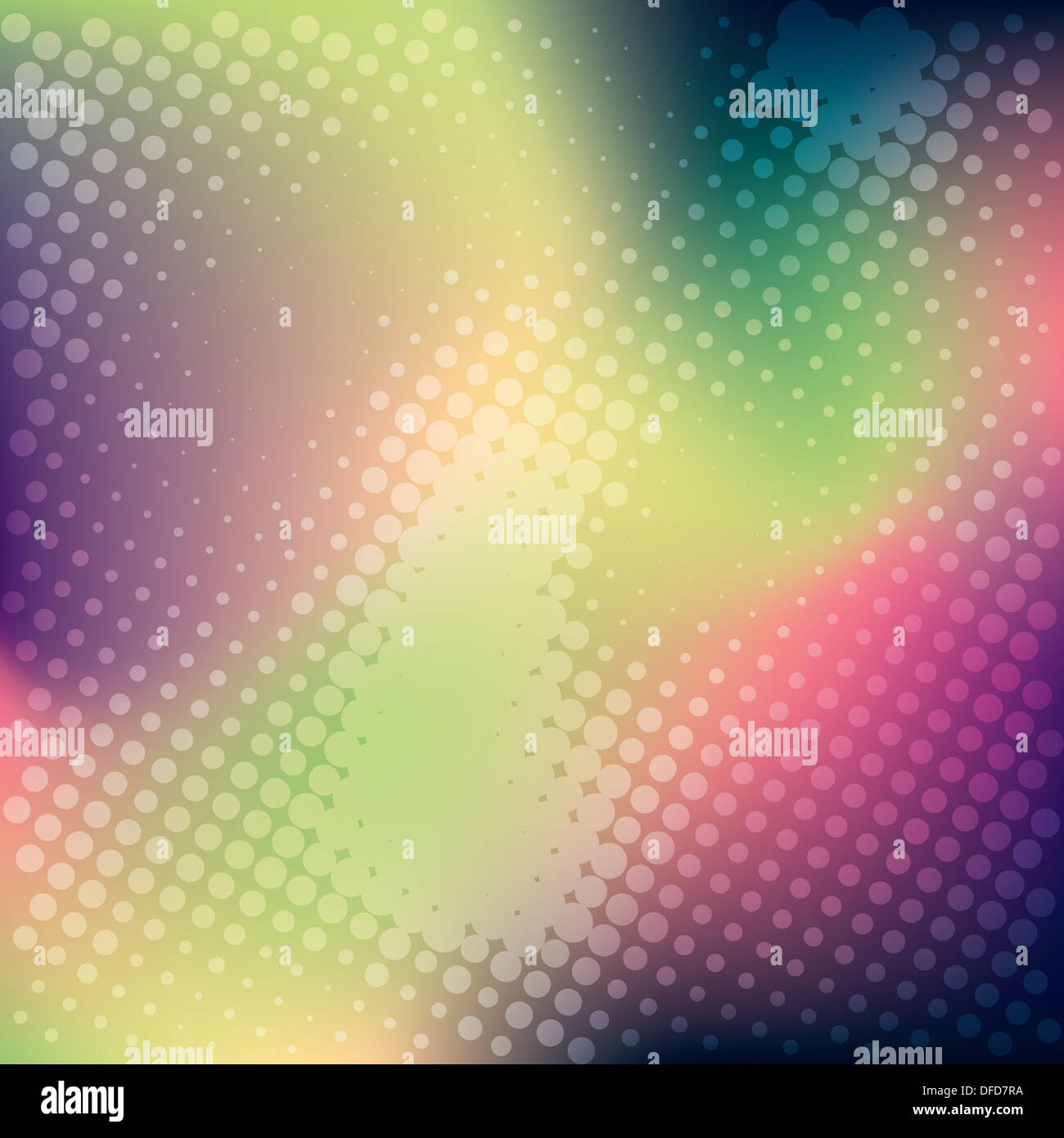 colorful halftone banner background, abstract vector illustration Stock ...
