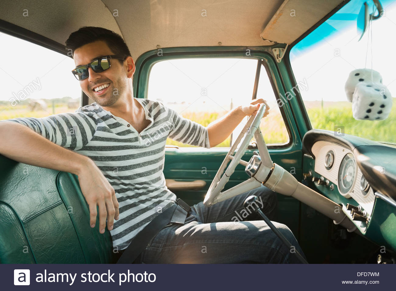 Man in stripes hi-res stock photography and images - Alamy