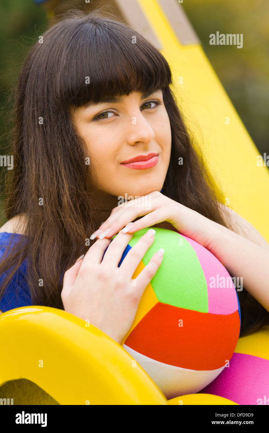 Some girl wearing too many colors hi-res stock photography and images ...