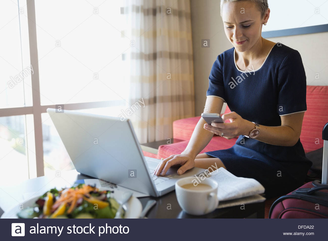 Mobile communication devices in space hi-res stock photography and ...