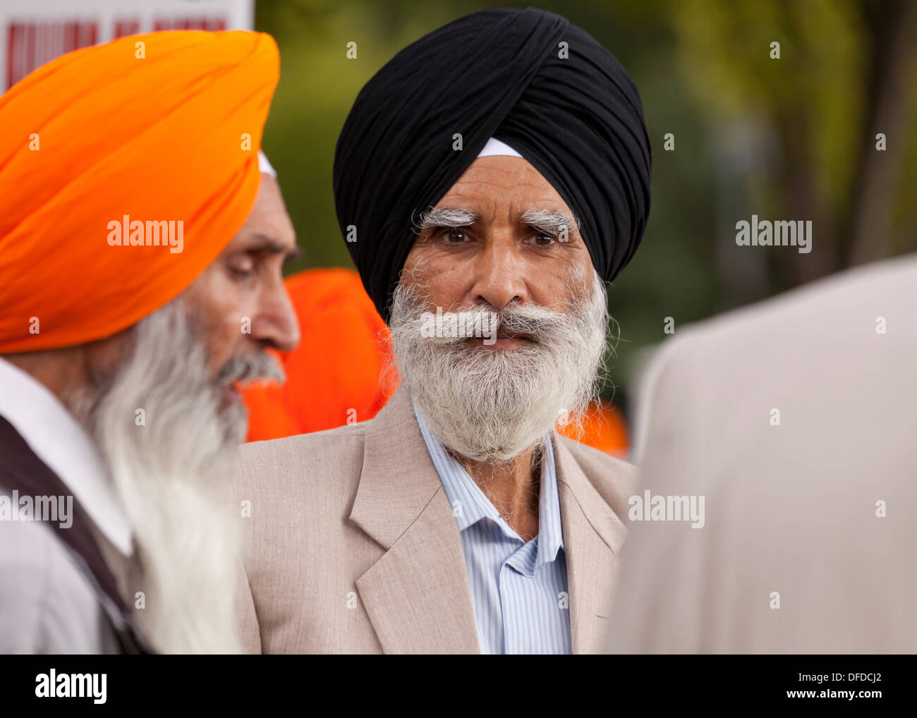Sikh Men High Resolution Stock Photography and Images - Alamy