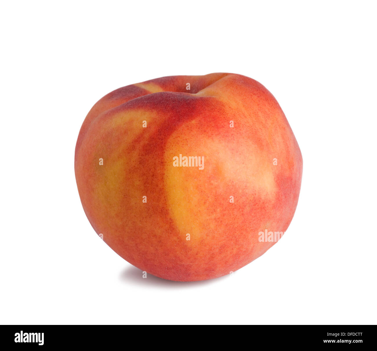 Sweet peach on white hi-res stock photography and images - Alamy