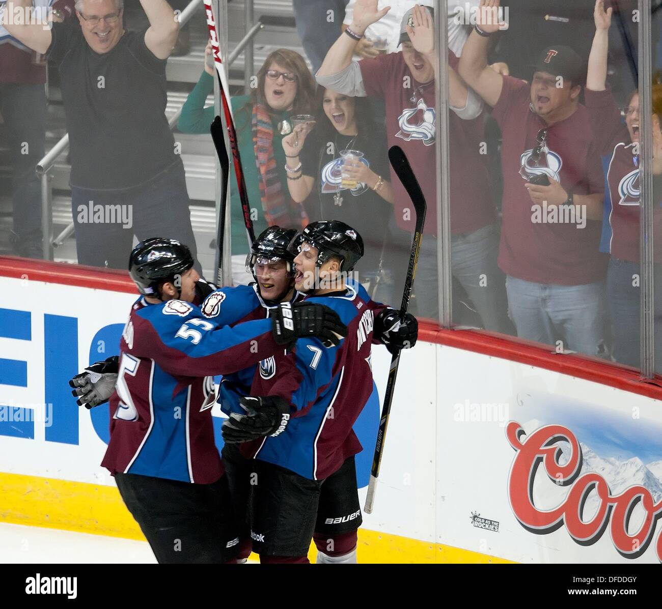 Denver, Colorado, USA. 2nd Oct, 2013. Colorado Avalanche C JOHN ...