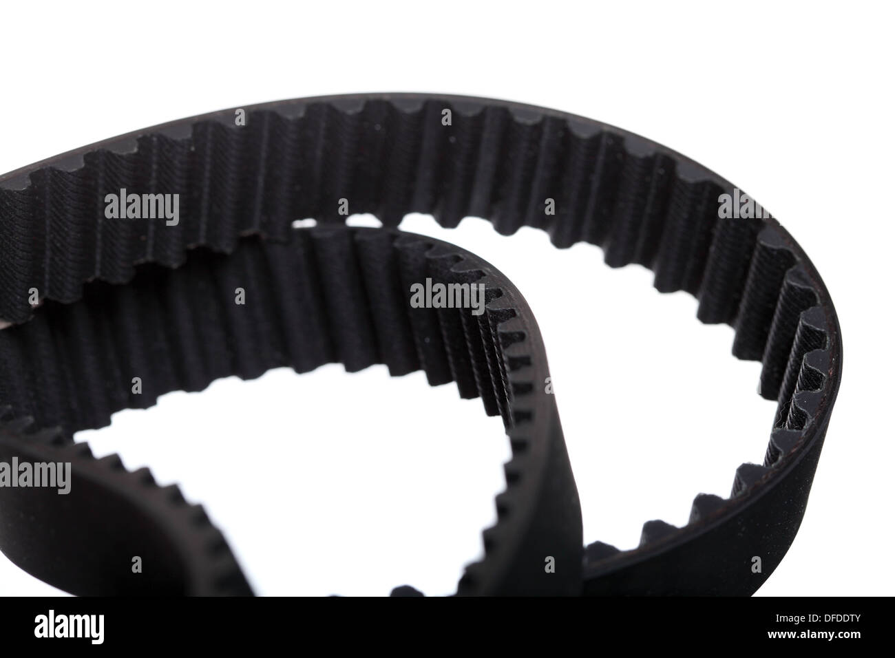 belt car engine timing belt isolated on white background Stock Photo ...