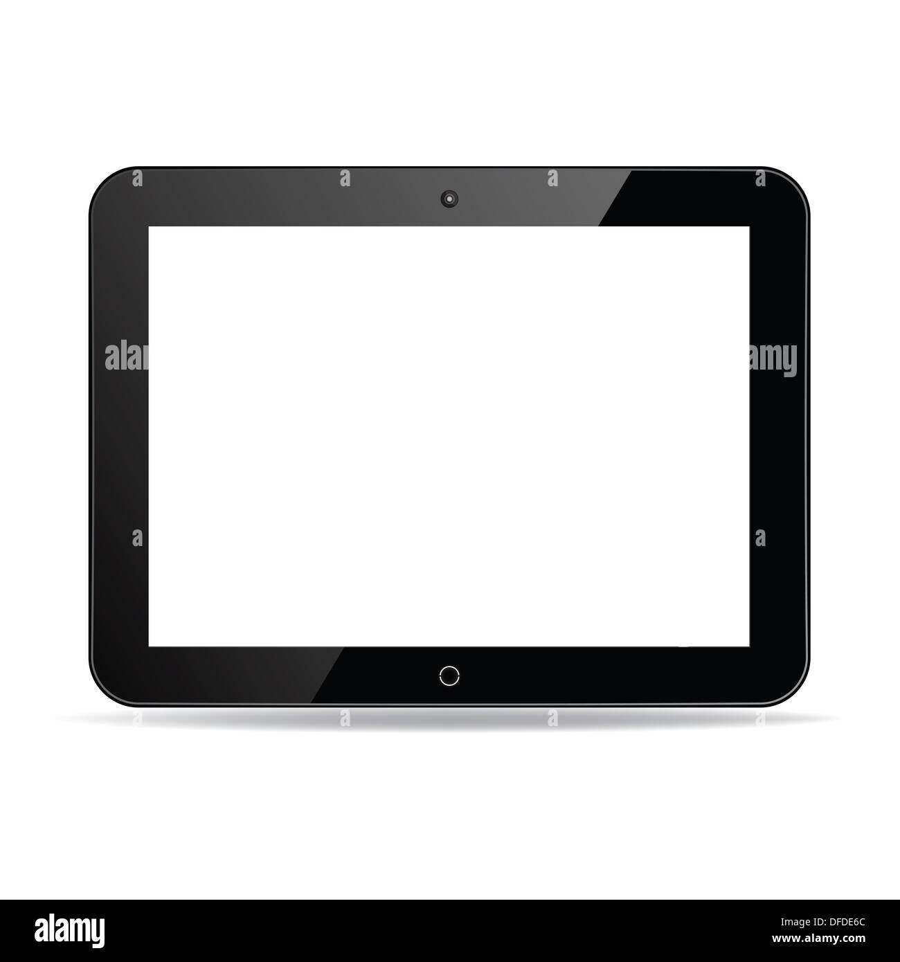 black computer tablet touchscreen Stock Photo - Alamy