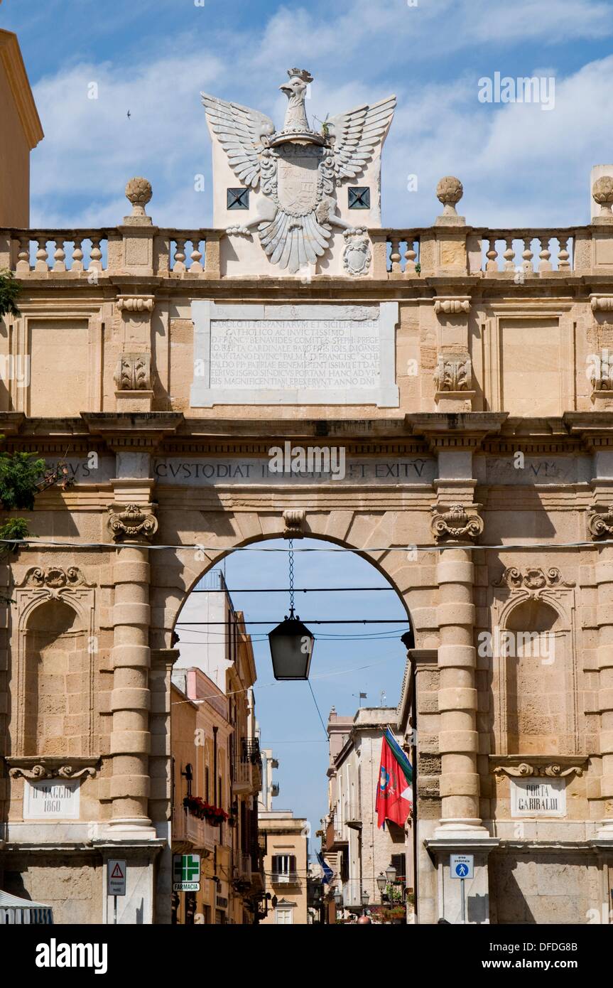 Marsala garibaldi gate hi-res stock photography and images - Alamy
