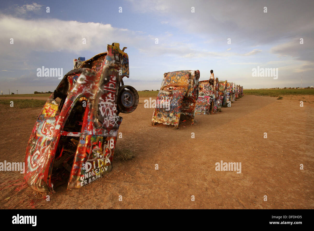 Cadillac Ranch Amarillo Tx High Resolution Stock Photography and Images ...