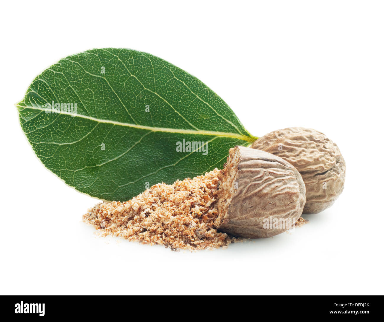 Nutmeg leaf hi-res stock photography and images - Alamy