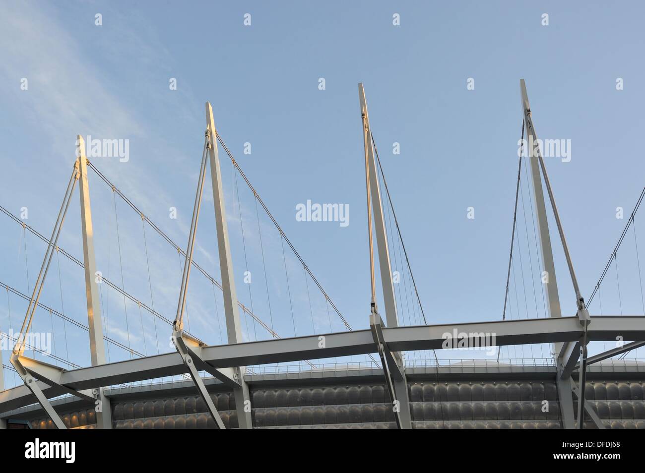 Structure of new retractable roof hi-res stock photography and images ...