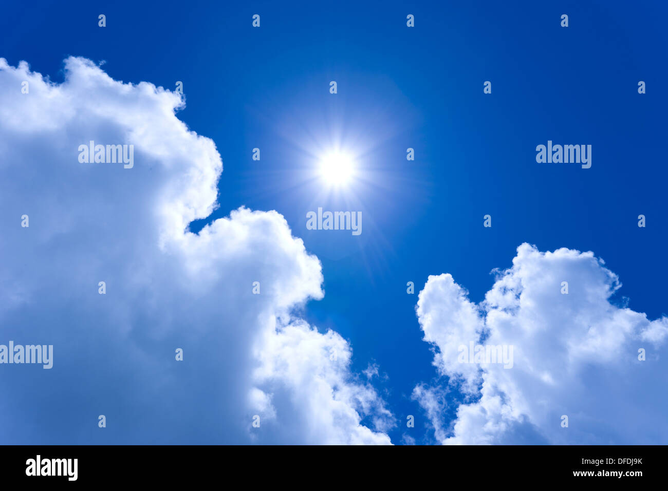 Blue Sky And Cloud, Okinawa, Japan Stock Photo - Alamy