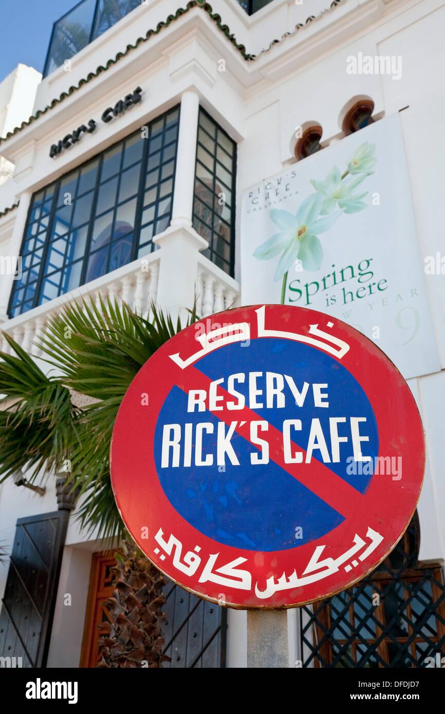 Morocco casablanca rick cafe casablanca hi-res stock photography and ...