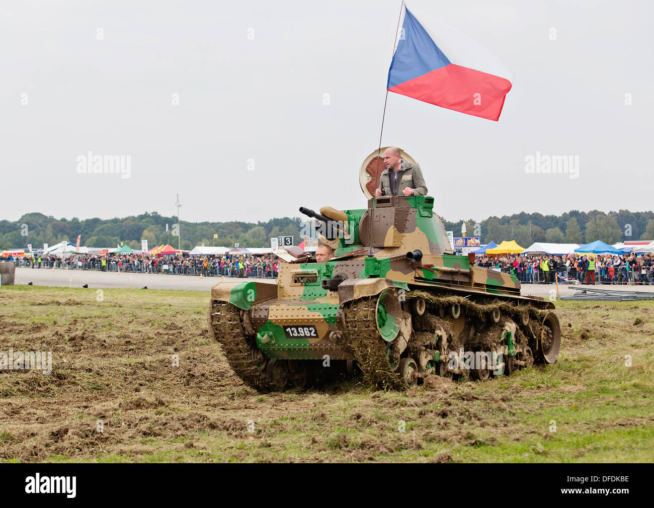 Czechoslovak Skoda LT vz. 35 light tank from the inter-war period Stock ...