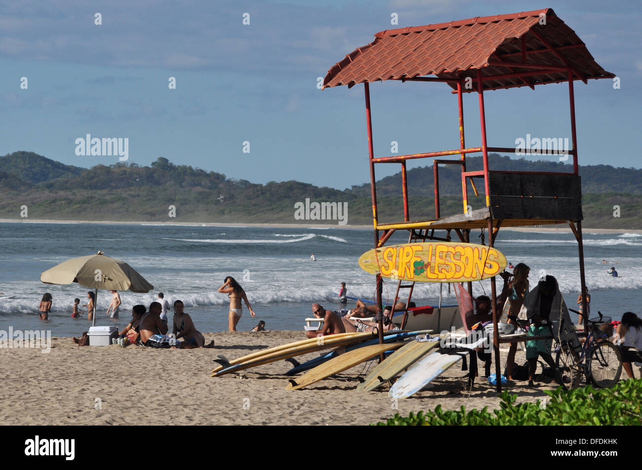 Costa rica playa tamarindo surf hi-res stock photography and images - Alamy