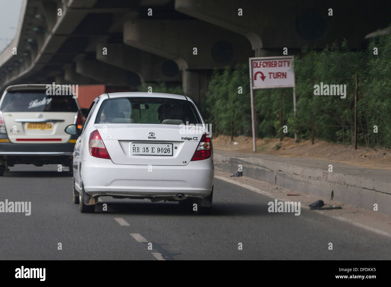 Tata Indigo, Cyber City, Gurgaon Stock Photo - Alamy