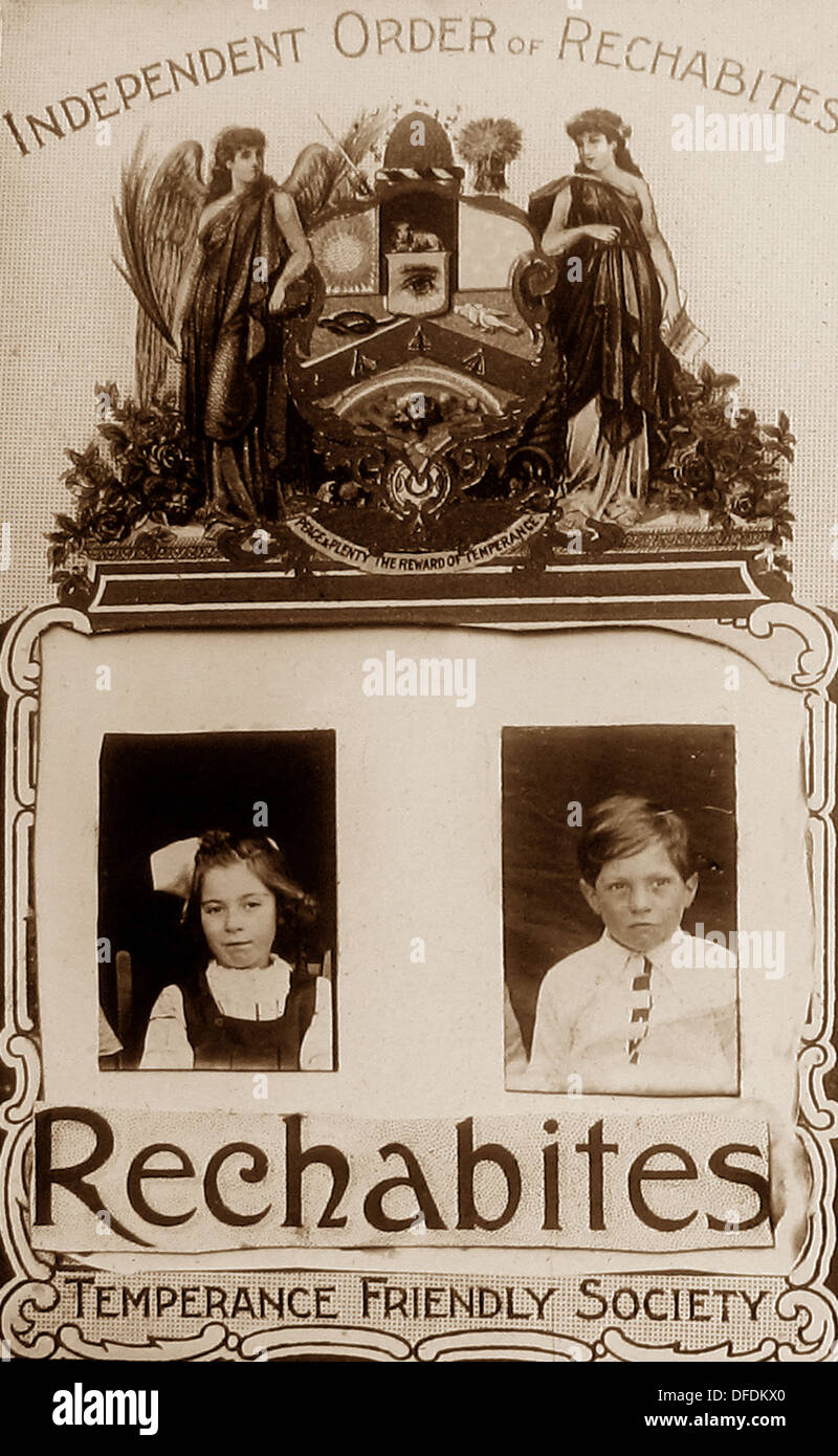 Independent Order of Rechabites probably 1920s Stock Photo - Alamy