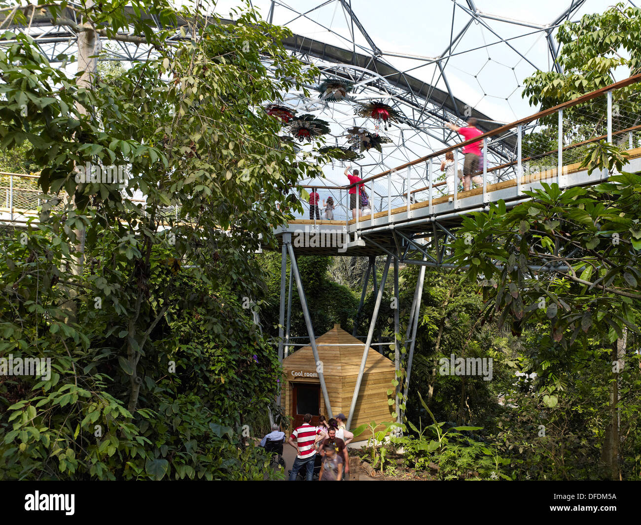 Eden Walkway at Eden Project, Bodelva, United Kingdom. Architect: Jerry ...