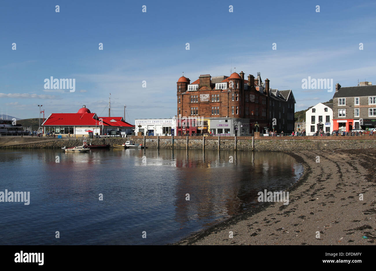 Oban waterfront Scotland September 2013 Stock Photo - Alamy