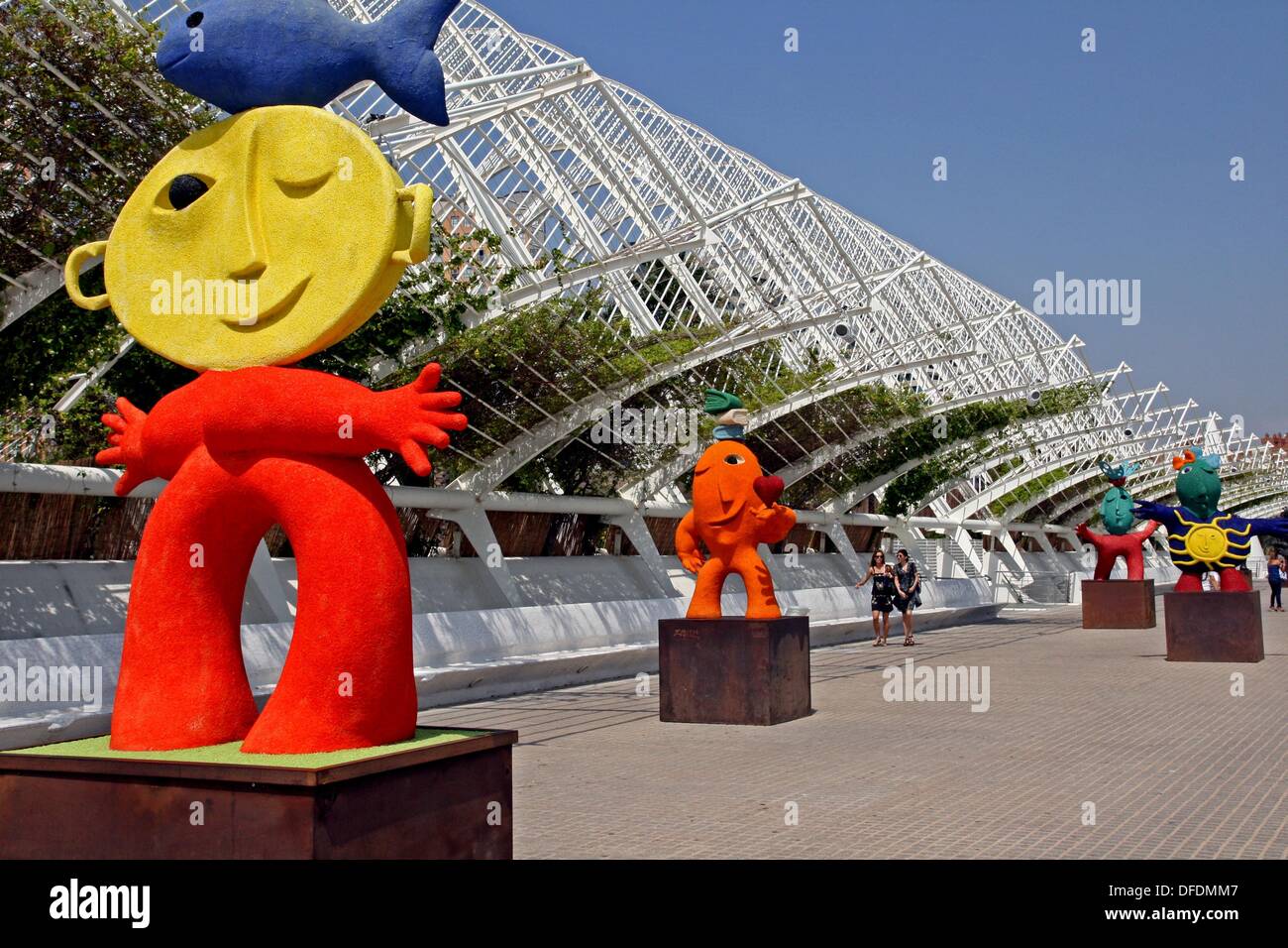 Umbracle sculptures hi-res stock photography and images - Alamy