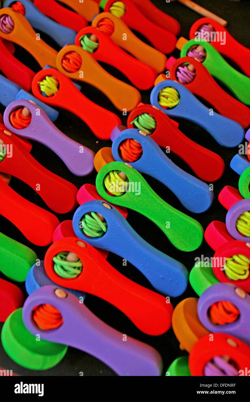 Lining up toys hi-res stock photography and images - Alamy